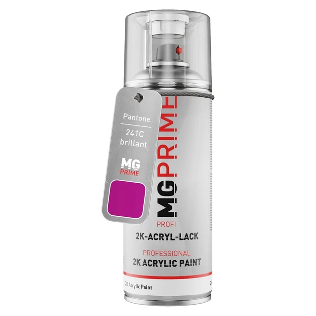 PANTONE 241C VIOLET Purple brillant acrylique bombe aérosol 2C 400 ml ...