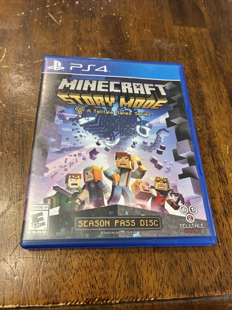 MINECRAFT: STORY MODE -- Season Pass Disc (Sony PlayStation 4 PS4, 2015 ...