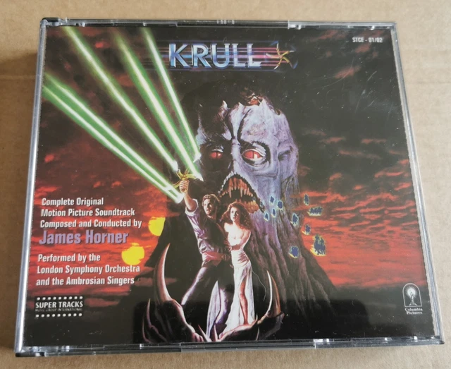 KRULL, COMPLETE SOUNDTRACK CD, James Horner, STCE 01/02 £37.99 ...