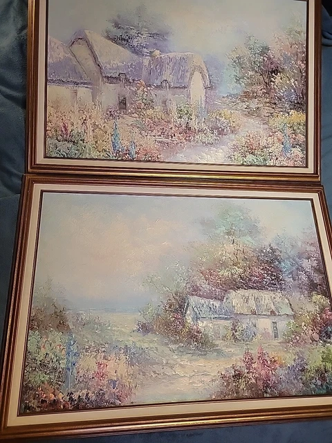 MARK RITTER CANVAS Painting With Frame Set $150.00 - PicClick