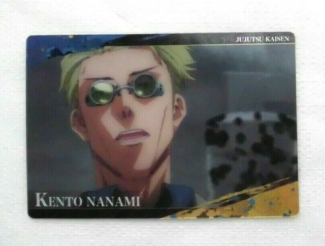 JUJUTSU KAISEN PLASTIC card Nanami Kento 2-13 N EUR 5,60 - PicClick IT