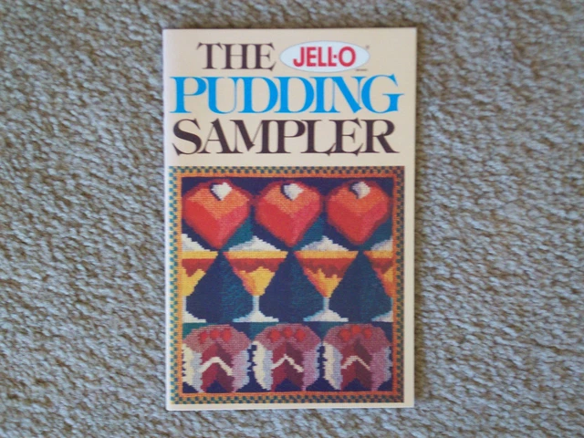 VINTAGE THE JELL-O Pudding Sampler recipe booklet, 1976, paper cover ...