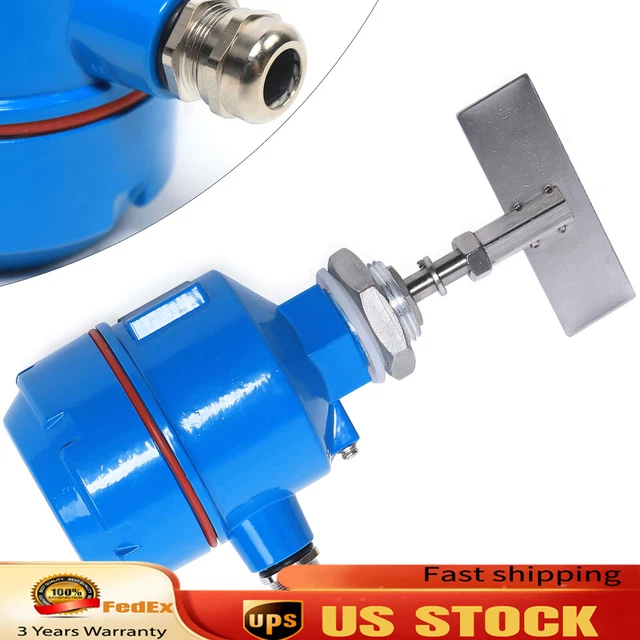 ROTARY PADDLE LEVEL Sensor Level Switch Fit Powder Bin Detect Control ...