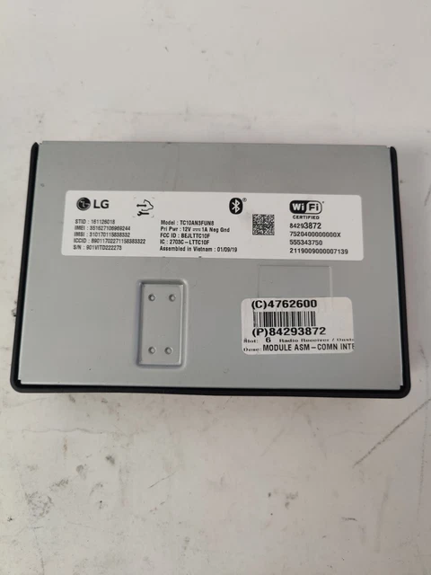 CHEVY SILVERADO 1500 2019 Body Control Module Chassis Brain Box Bcm Oem ...