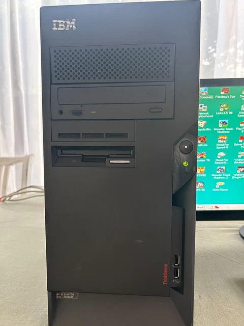 IBM THINKCENTRE M50 Vintage PC Pentium 4 1GB RAM Win 98 Retro PC £208. ...