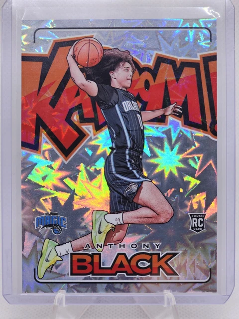 2023-24 ANTHONY BLACK ROOKIE Crown Royale KABOOM! CUSTODIA HIT ORLANDO ...