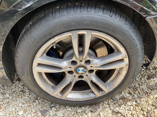 GENUINE BMW F30/F31/F32 400M Set of 4 5 Spoke Alloy Wheels and Pirelli ...
