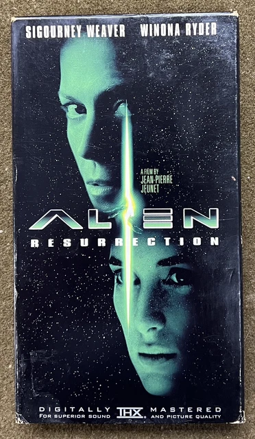 ALIEN RESURRECTION (VHS, 1999) Sigourney Weaver, Winona Ryder FREE ...