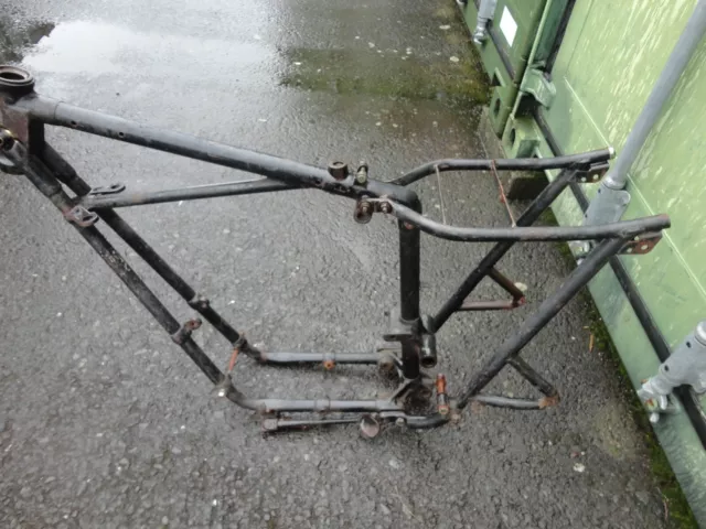 TRIUMPH PRE UNIT Duplex Frame Never Been Stamped Good Condition £900.00 ...