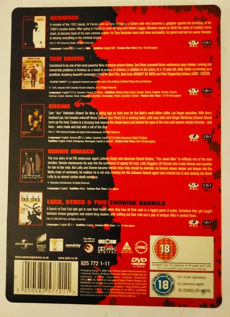 GREATEST EVER GANGSTERS Collection - 5 Films 5 DVDs - Cert 18 £6.51 ...