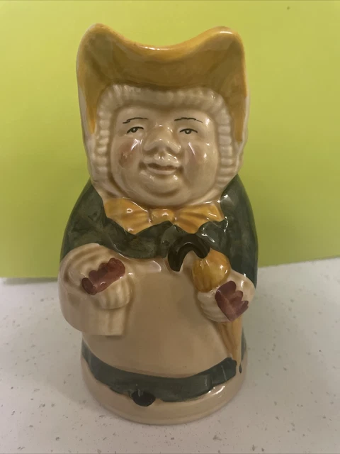 SMALL TONY WOOD Character Toby Jug Betsy £7.99 - PicClick UK