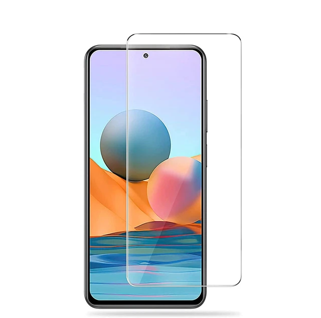 FOR XIAOMI REDMI Note 10 Tempered Glass Screen Protector Case Friendly ...