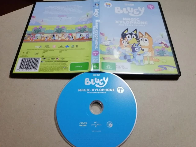 BLUEY VOL 1 - Magic Xylophone (8 Episodes) - BBC Studios Release - DVD ...