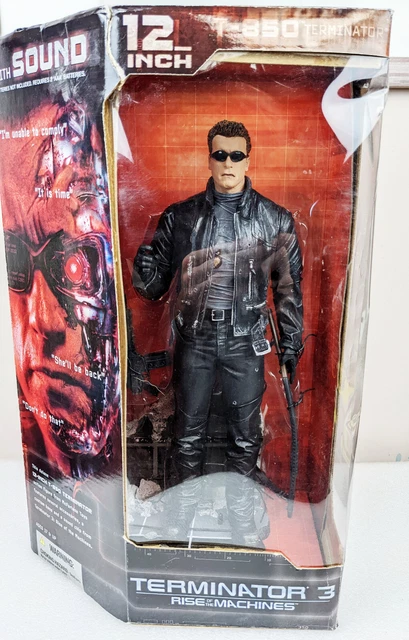 TERMINATOR T-850 ACTION Figure 12" McFarlane Toy Schwarzenegger NEW In ...