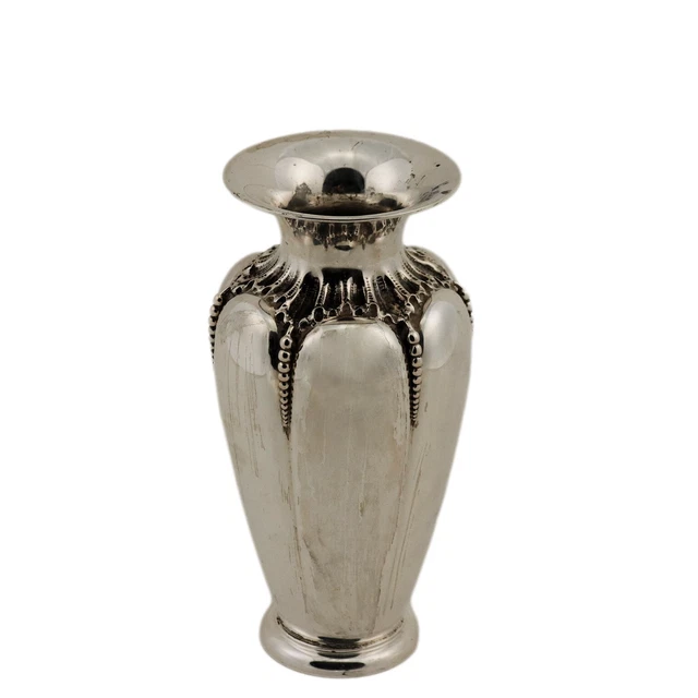 VASE VINTAGE POLI Mario Milan Italie '900 Objéts Argent Recipients EUR ...