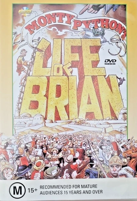 MONTY PYTHON'S LIFE of Brian (DVD, 1979) John Cleese, Michael Palin ...