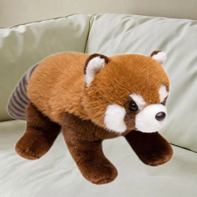 CUTE RACCOON PLUSH Toy Novelty Soft Stuffed Animal for Bedroom Holidays ...