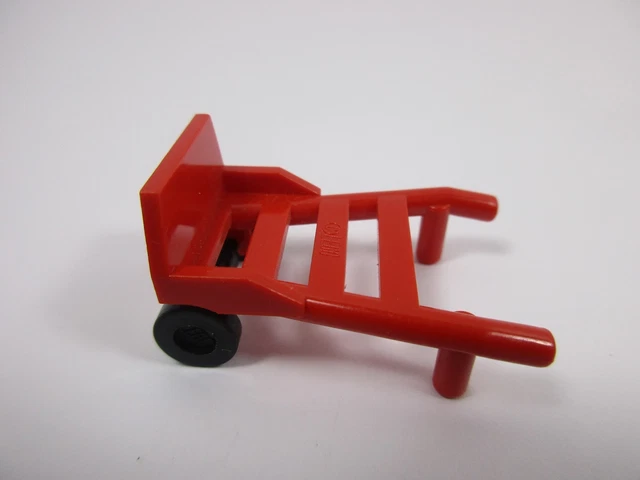 LEGO RED MINIFIGURE Ustensil Hand Truck Réf 2495 & 2496 EUR 1,49 ...