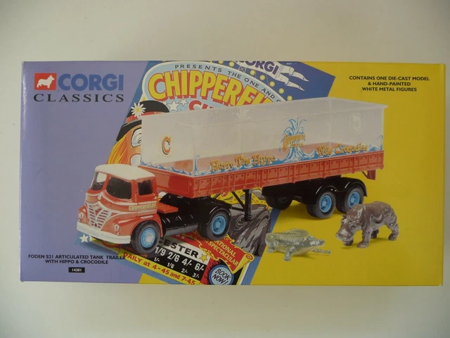 CORGI CHIPPERFIELDS 14201 - Foden S21 Articulated Tank Trailer ...