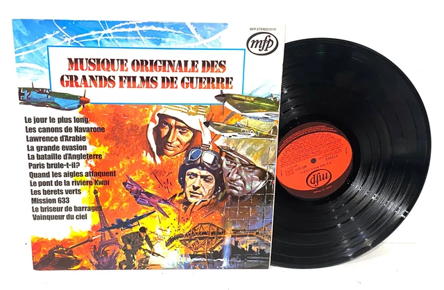 DISQUE VINYLE 33T Musique Originale des Grands Films de Guerre MFP EUR ...