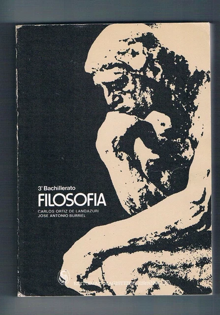 LIBRO DE TEXTO Filosofia 3º Bachillerato 1984 Editorial Magisterio español EUR 14,99 - PicClick DE