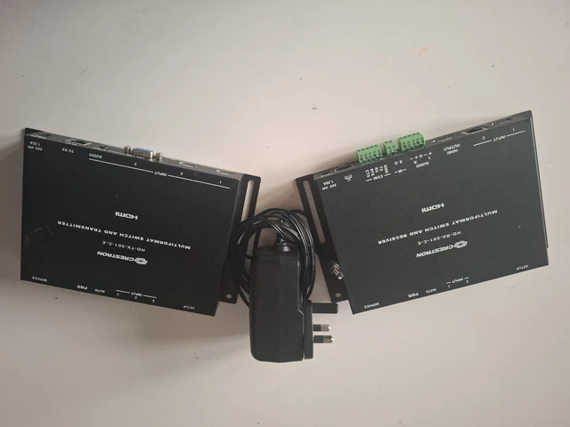 CRESTRON HD-RX-201-C-E MULTIFORMAT Switch & Receiver HD-TX-301-C-E ...
