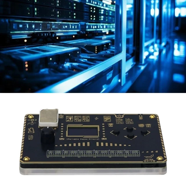 24 BIT 48KHZ Kazoo Guitar Effects Built In 60+ Presets Portable Studio ...