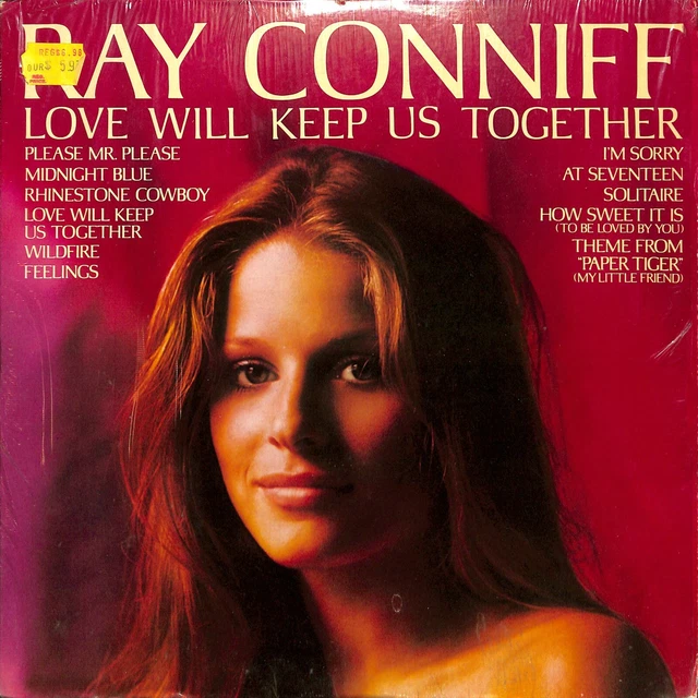 A58 RAY CONNIFF : Love Will Keep Us Together, 1975 Columbia KC 33884 ...
