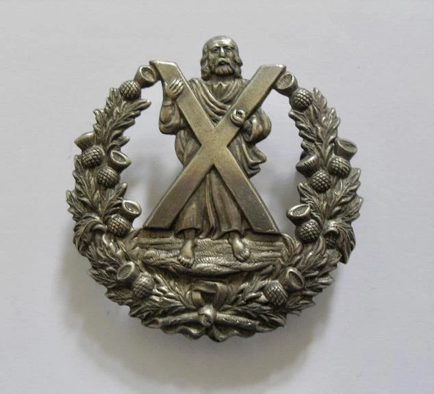 BRITISH ARMY CAP BADGE. 79th. THE QUEEN'S OWN CAMERON HIGHLANDERS ...