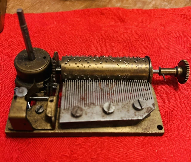 MÉCANISME BOÎTE À musique Ancienne EUR 20,00 - PicClick FR