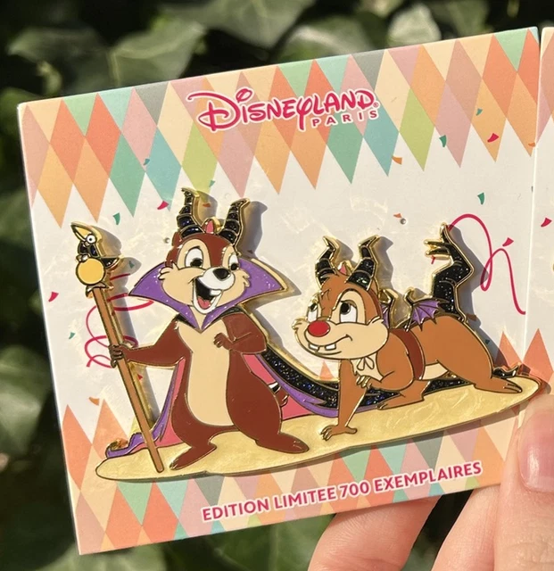 PIN DISNEY TIC et Tac X Maléfique Carnaval El 700 Disneyland Paris EUR ...