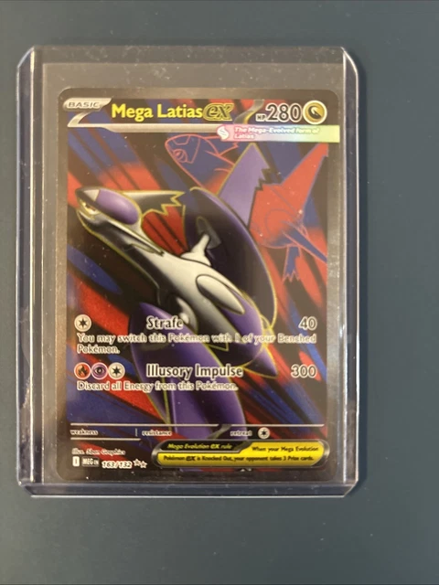 POKÉMON TCG MEGA Evolution Mega Latias EX 163/132 Full Art NM £8.66 ...
