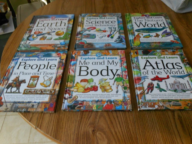 EXPLORE AND LEARN Book Set 6 Volumes Educational SW Homeschool Science ...