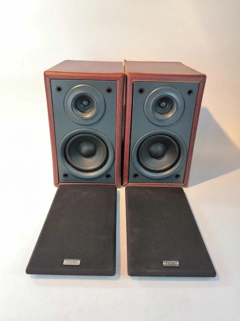TEAC 2-WAY SPEAKER System Brown £19.99 - PicClick UK