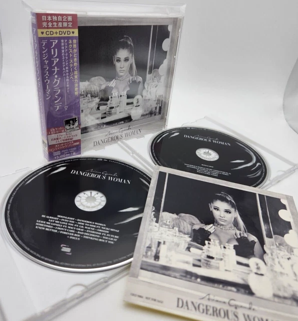 ARIANA GRANDE DANGEROUS Woman Japan Deluxe Ed. CD+DVD avec OBI Sticker ...