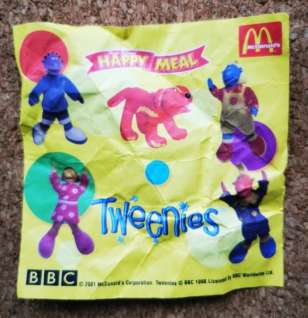 MCDONALDS HAPPY MEAL Toy 2001 Tweenies BBC Kids TV Single Characters ...