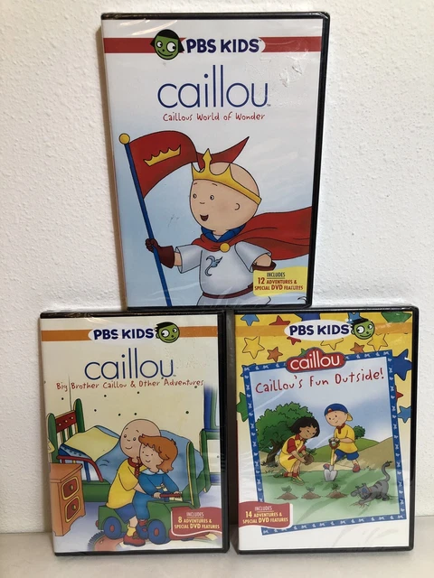 PBS KIDS DVD Lot Sesame Street Word World Daniel Tiger Caillou Hello ...