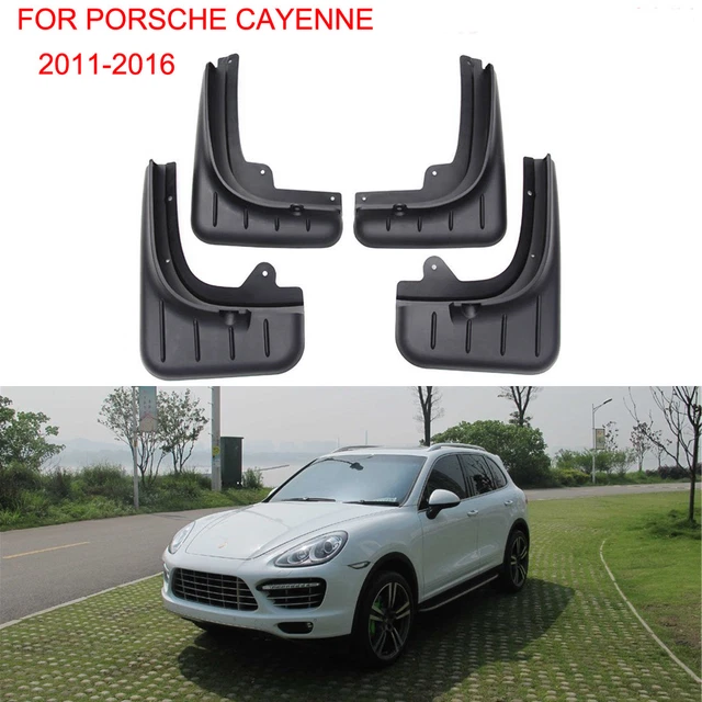 FOR PORSCHE CAYENNE Genuine OEM Set Splash Guards Mud Guards Mud Flaps 2011-2016 £37.79 ...
