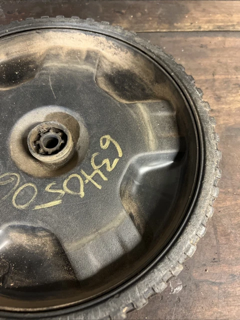 TROY BILT REAR wheel assembly with hub cap and nut used 63405063 $17.49 ...