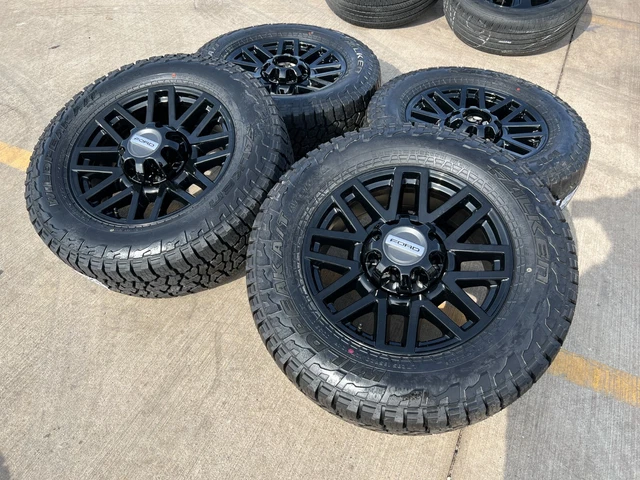 20& FORD F-250 F-350 OEM Black rims wheels tires 10201 TREMOR A/T3 2023 ...