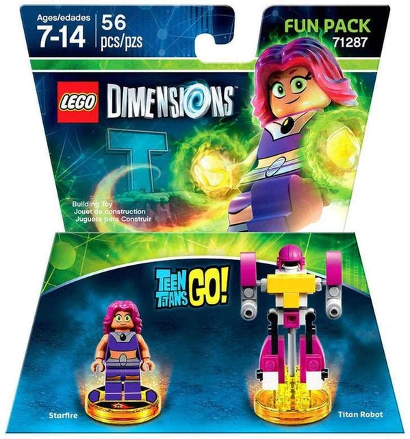 LEGO DIMENSIONS TEEN Titans Go! Starfire 71287 Fun Pack - New Rare £45. ...