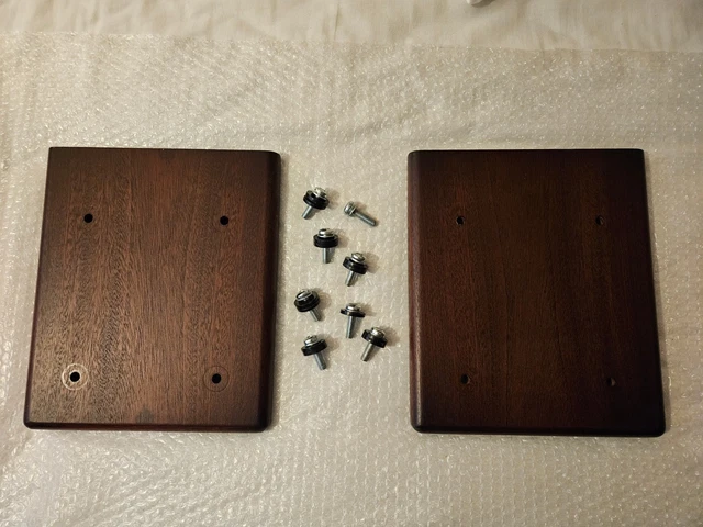 CASTLE SEVERN 2 Dark Wood Speaker base Set Original Castle Equipment £ ...