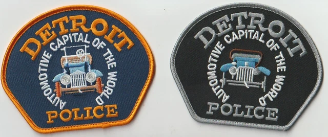 DETROIT MICHIGAN AUTO Capital of the World patches shipped from ...