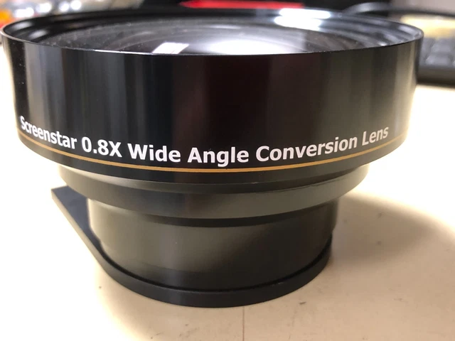 NAVITAR / BUHL Screenstar 0.8x Wide Angle Conversion Lens. JVC, SONY ...