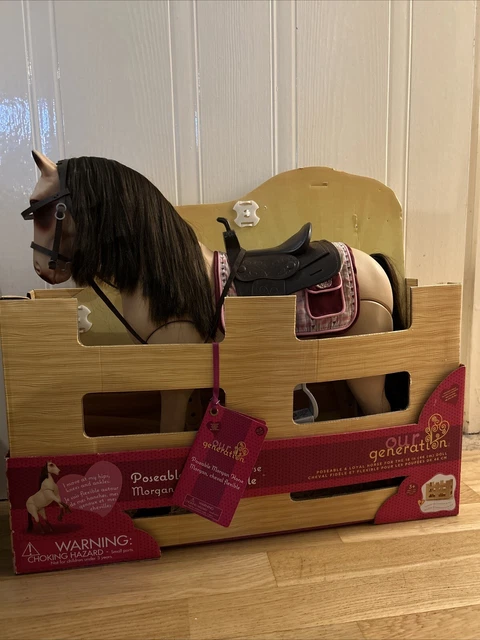 OUR GENERATION POSEABLE Morgan Horse BD38146Z - Very Good Condition £35 ...