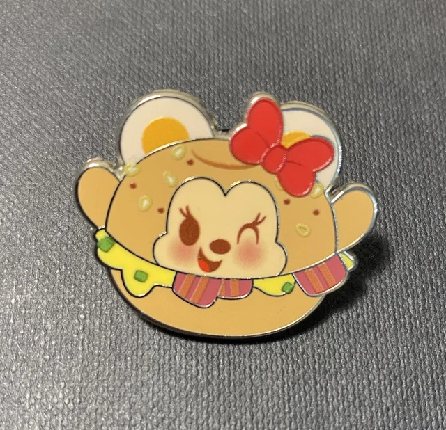 DISNEY MUNCHLING SERIES 3 Minnie Mouse Bagel Sandwich Pin £10.99 ...