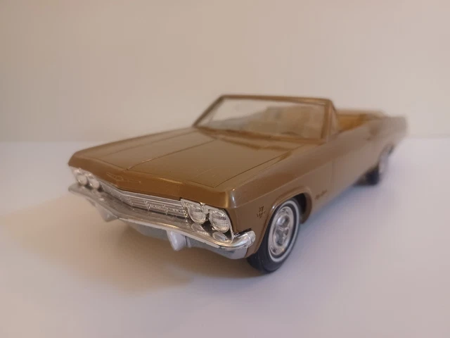 AMT 1965 CHEVROLET Impala SS Convertible Sierra Tan Metallic Dealer Promo No Box EUR 154,23 ...