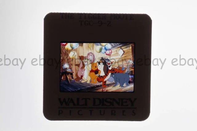 THE TIGGER MOVIE promo photo 35mm slide #2 Walt Disney Pictures Winnie ...