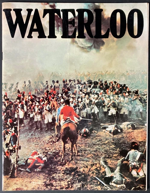 WATERLOO ORIGINAL MOVIE Film Cinema Brochure Rod Steiger Christopher ...