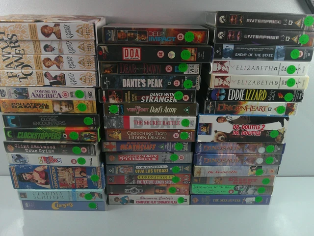VHS VIDEO MOVIES - Multi Listing - Choose Your Own - Hundreds To Choose ...